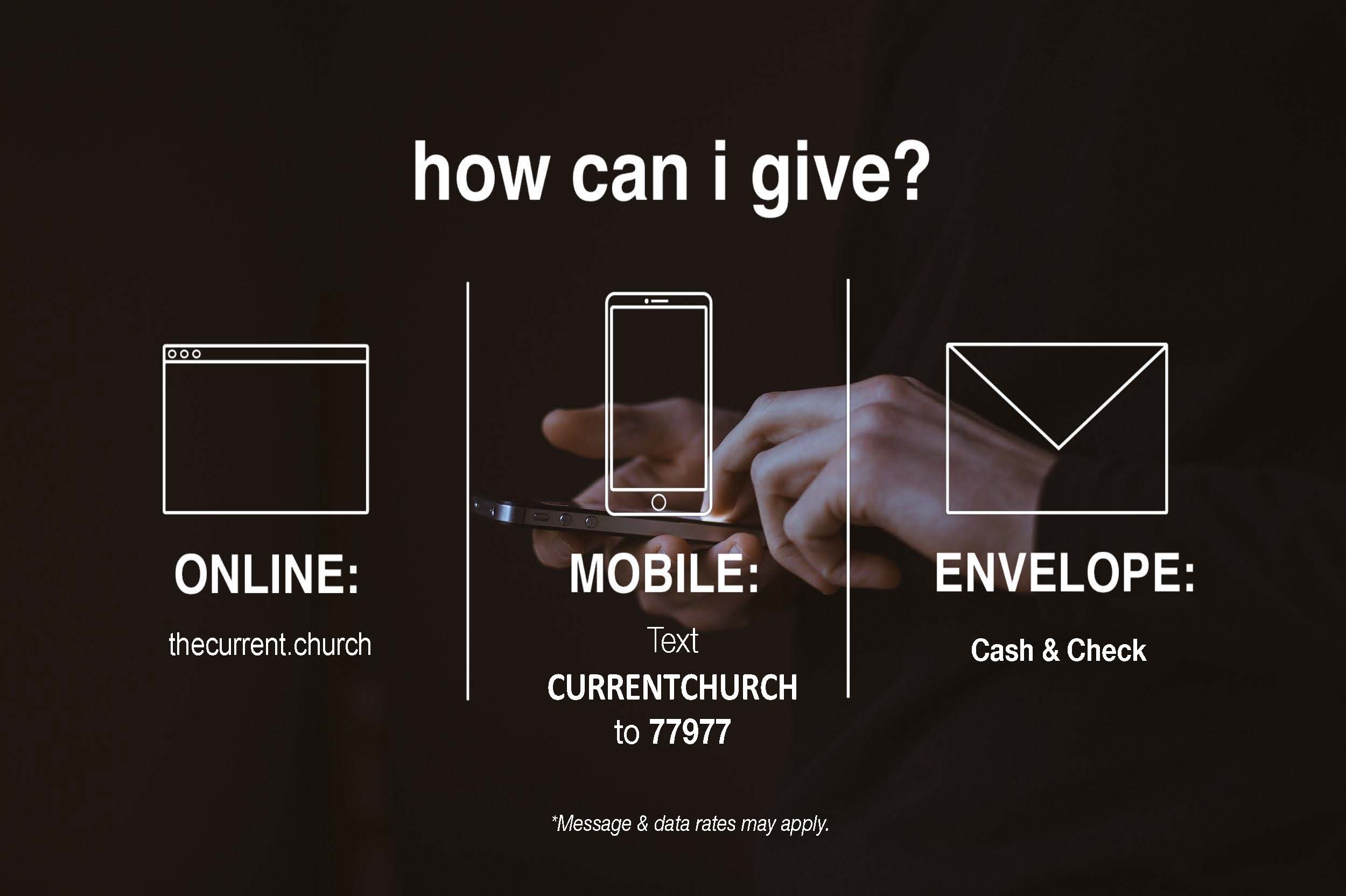 Giving | THECURRENT.CHURCH